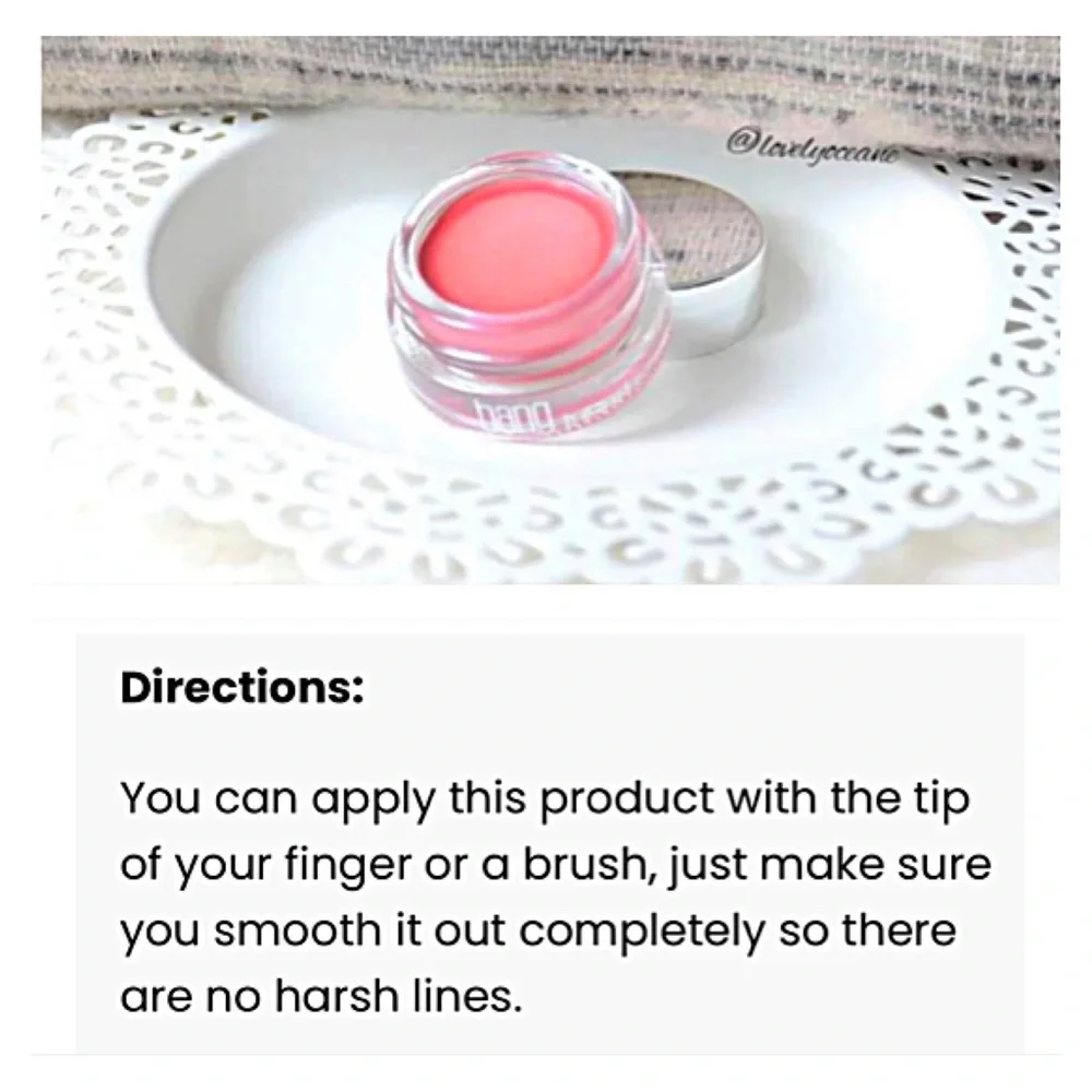 Bang Beauty | Makeup | Nib Bang Beauty Cream Color Dolce Pink Multi Use ...